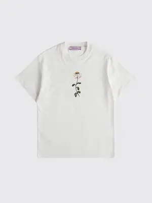 MARGHERITA MACCAPANI Cotton T-shirt With Floral Print