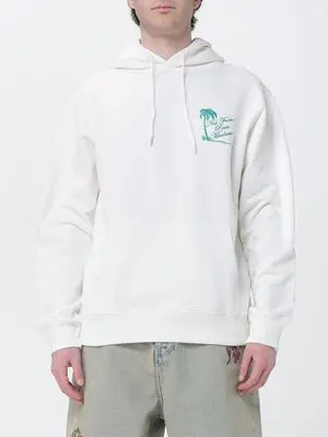 Drole De Monsieur Cotton Hoodie - White