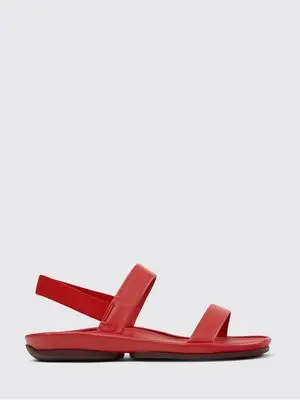 Camper Right Isla Leather Sandals - Red