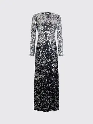 Rabanne Sequined Maxi Dress - Black