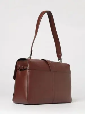 Pinko Leather Shoulder Bag - Red