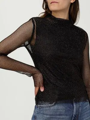 Sportmax Embellished High Neck Top