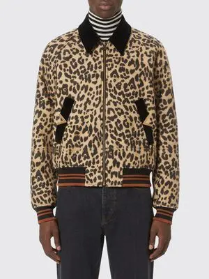 Valentino Garavani Animal Print Wool Bomber Jacket - Multicolor