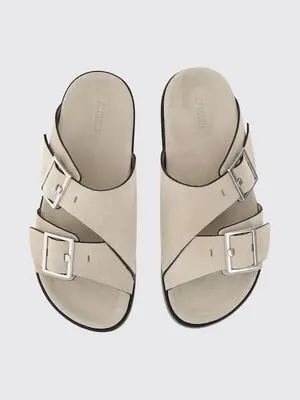 ALOHAS Suede Alba Sandals - Beige