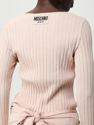 Moschino Ribbed Knit Top