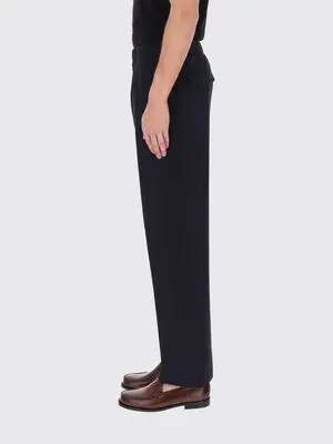 LARDINI Virgin Wool Slim Fit Trousers