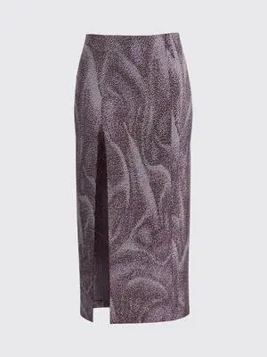 MARGHERITA MACCAPANI Glitter Abstract Pattern Pencil Skirt