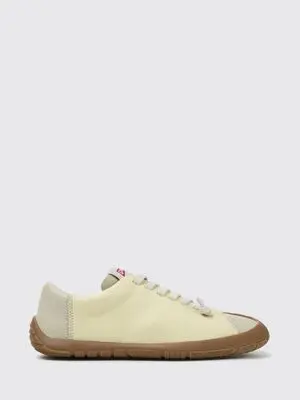 Camper Twins Bi Smooth Leather Slip-on Sneakers With Elastic Laces - Multicolor