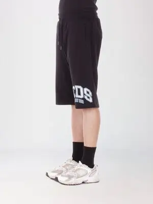 Gcds Cotton Jogging Shorts With Logo