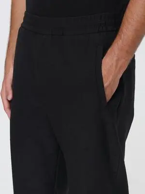 Emporio Armani Monogram Trousers - Black