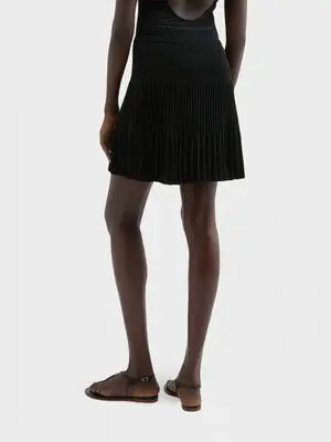 MARGHERITA MACCAPANI Pleated Mini Skirt