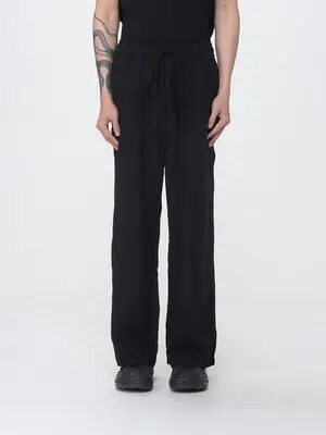 THOM KROM Linen Drawstring Pants - Black