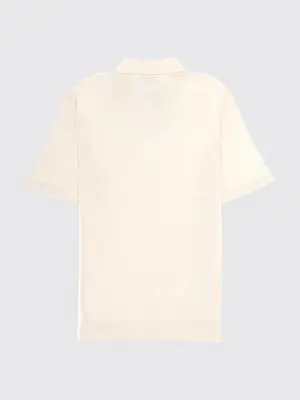 LARDINI Cotton Polo Shirt - Ivory