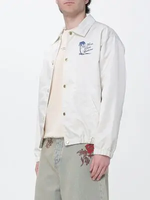 Drole De Monsieur Printed Nylon Shirt Jacket