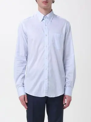 Paul & Shark Cotton Shirt - Gnawed Blue