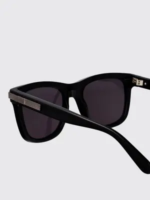 FERRAGAMO Rectangular Aviator Sunglasses In Acetate With Lettering Logo