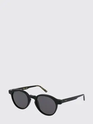 RETROSUPERFUTURE Rounded Acetate Sunglasses - Black