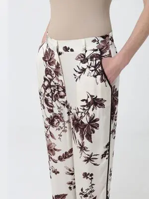 Liu Jo Floral Print Viscose Palazzo Pants