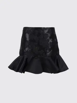 GANNI Crêpe Mini Skirt