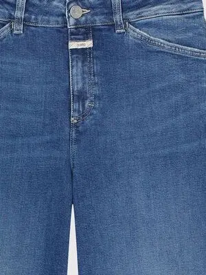 Closed High-rise Cropped Straight Leg Jeans
