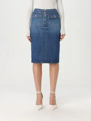 Elisabetta Franchi Denim Skirt