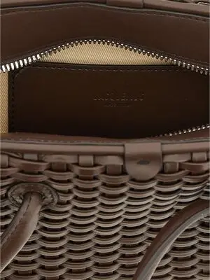 Jacquemus The Turismo Woven Leather Bag