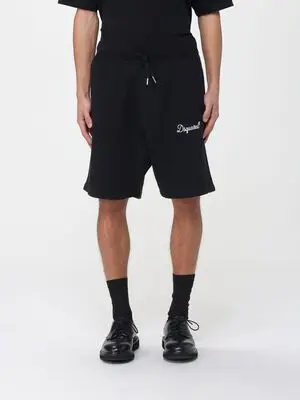 Dsquared2 Logo Detail Shorts - Black