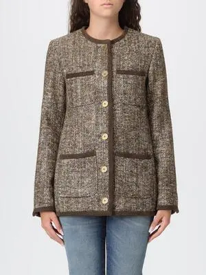GOLDEN GOOSE Tailored Jacket With Button Detail - Dark