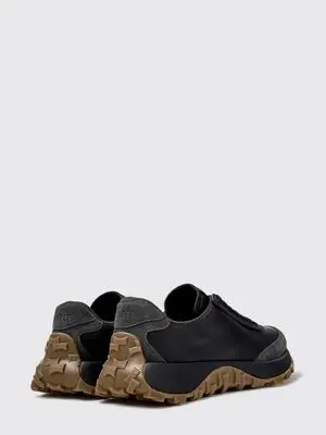 Camper Drift Trail Low Top Grained Leather Sneakers With Vibram Sole