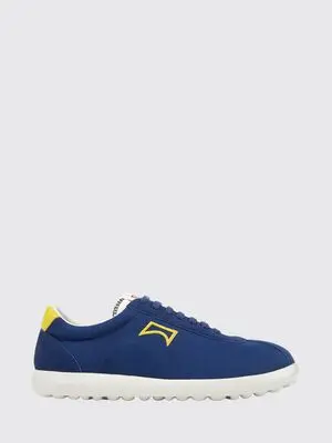 Camper Pelotas Xlf Recycled Polyester And Suede Sneakers - Blue