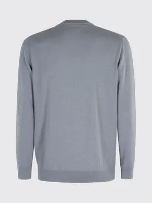 Eleventy Crew Neck Jumper - Grey