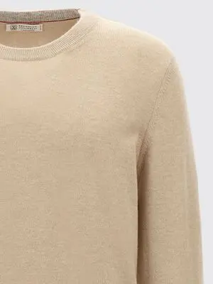Brunello Cucinelli Crew Neck Jumper - Beige