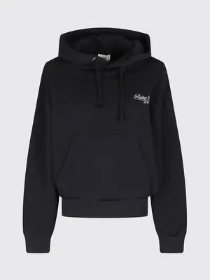 AUTRY Cotton Hooded Sweatshirt - Black