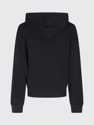 AUTRY Cotton Hooded Sweatshirt - Black