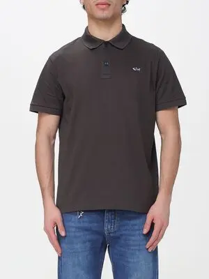 Paul & Shark Cotton Polo Shirt With Mini Logo - Brown