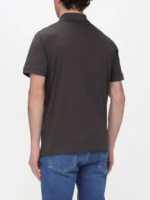 Paul & Shark Cotton Polo Shirt With Mini Logo - Brown