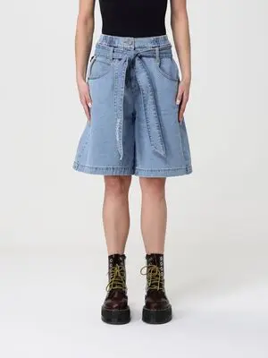 Pinko Cotton Shorts - Denim