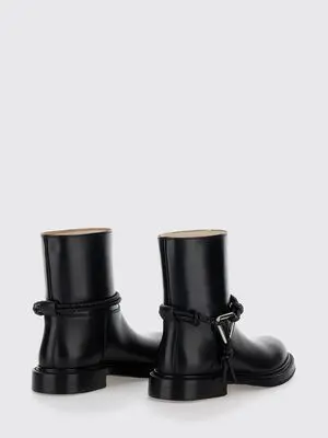 Bottega Veneta James Leather Ankle Boots