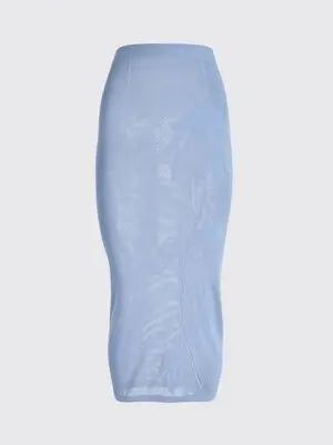 MARGHERITA MACCAPANI Econyl® Perforated Floral Pencil Skirt