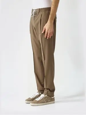 PT TORINO Virgin Wool Drawstring Trousers