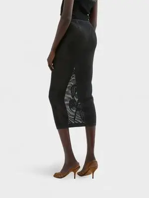 MARGHERITA MACCAPANI Econyl® Mesh Pencil Skirt