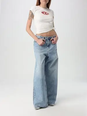DIESEL® Wide Leg Jeans - Blue