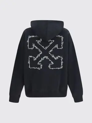 Off-White Cotton Hoodie