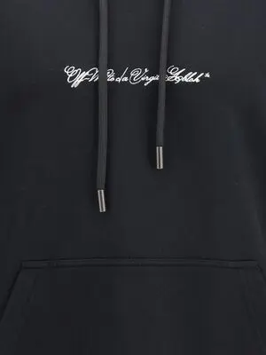 Off-White Cotton Hoodie