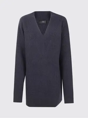 Y’s Ribbed Knit V-neck Jumper