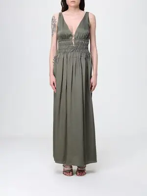 Liu Jo Jersey Long Dress - Green