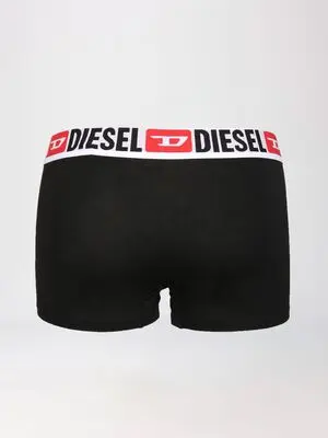 DIESEL® Set Of 3 Stretch Cotton Boxer Briefs With Logo Waistband