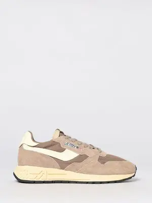 AUTRY Suede And Nylon Reelwind Sneakers - Brown