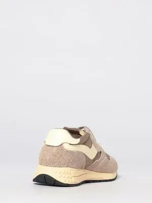 AUTRY Suede And Nylon Low Top Sneakers - Brown