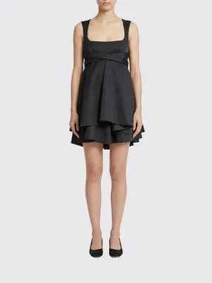 Alexander McQueen Sleeveless Square Neck Mini Dress